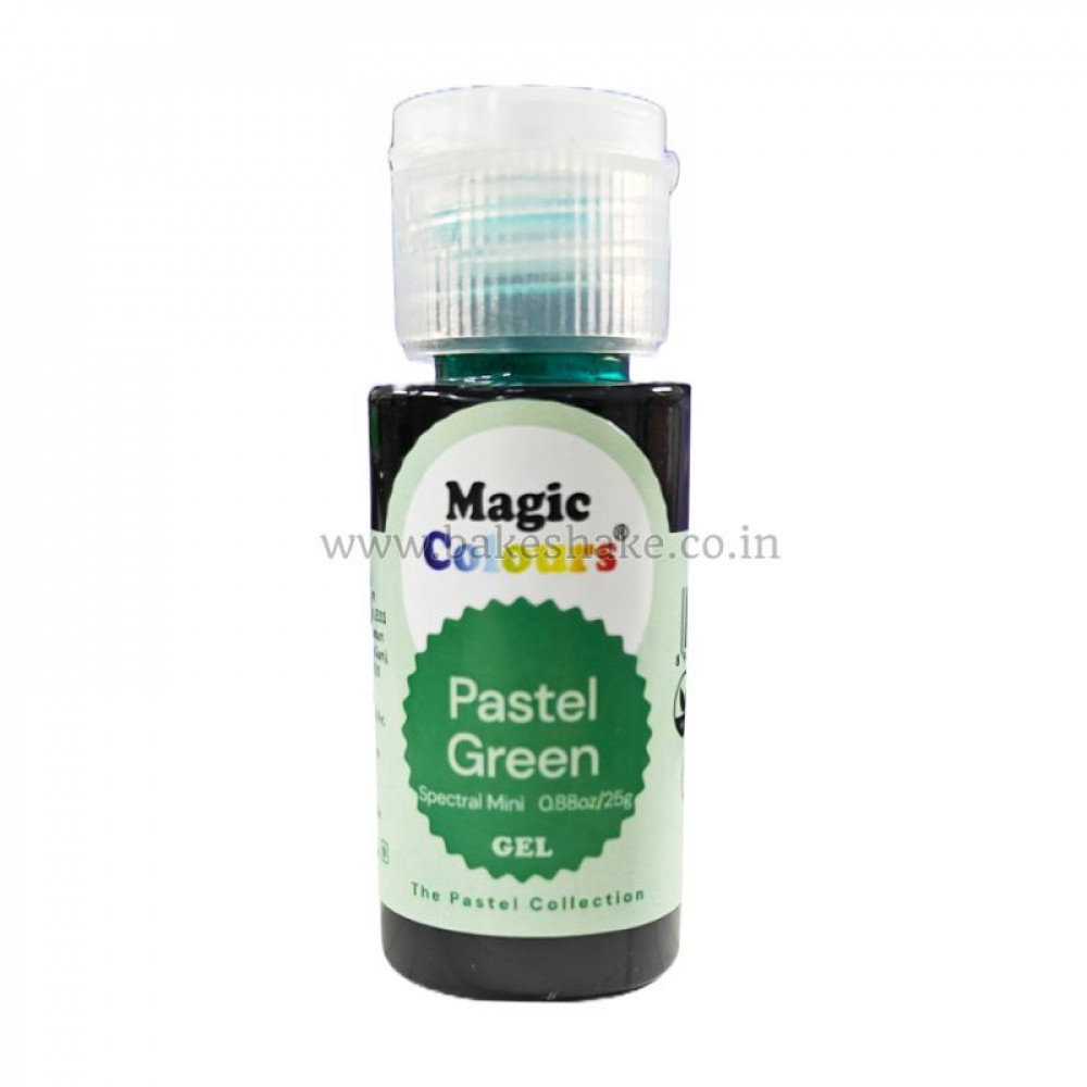 Pastel Green Gel Colour - Magic Colours